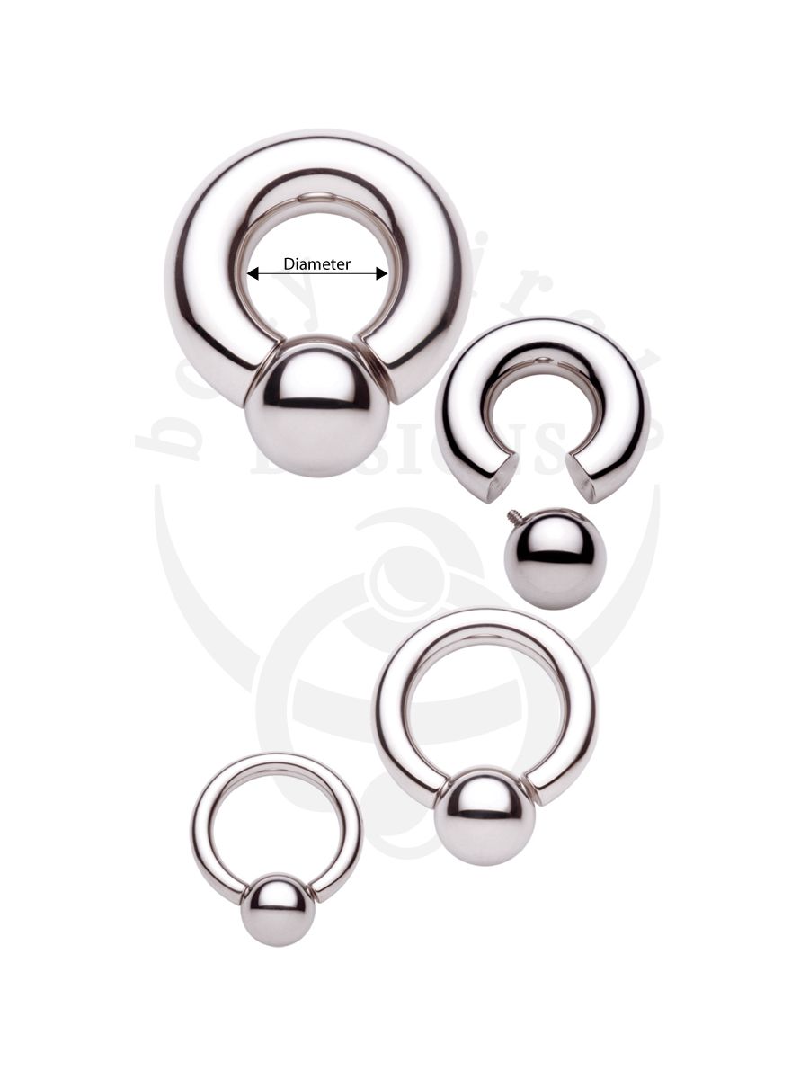 Screw Ball Ring - LIMITED – Body Manipulations LLC